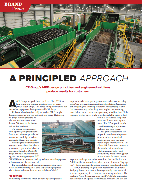 A Principled Approach to MRF Design - CP Group