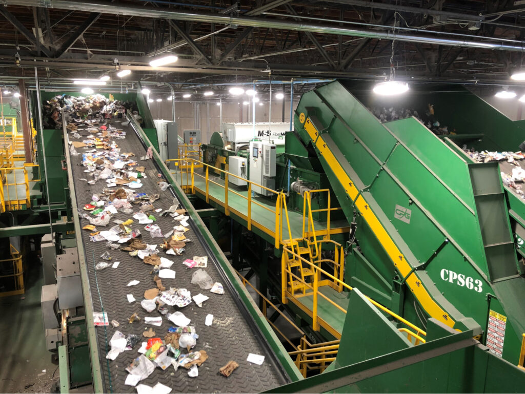Single Stream Recycling Systems | MRF Design & Equipment | CP Group
